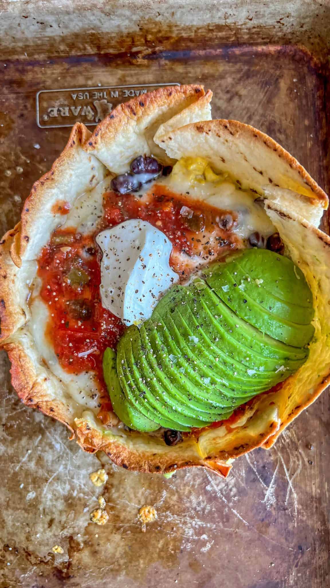 Homemade Tortilla Bowls - bon abbetit