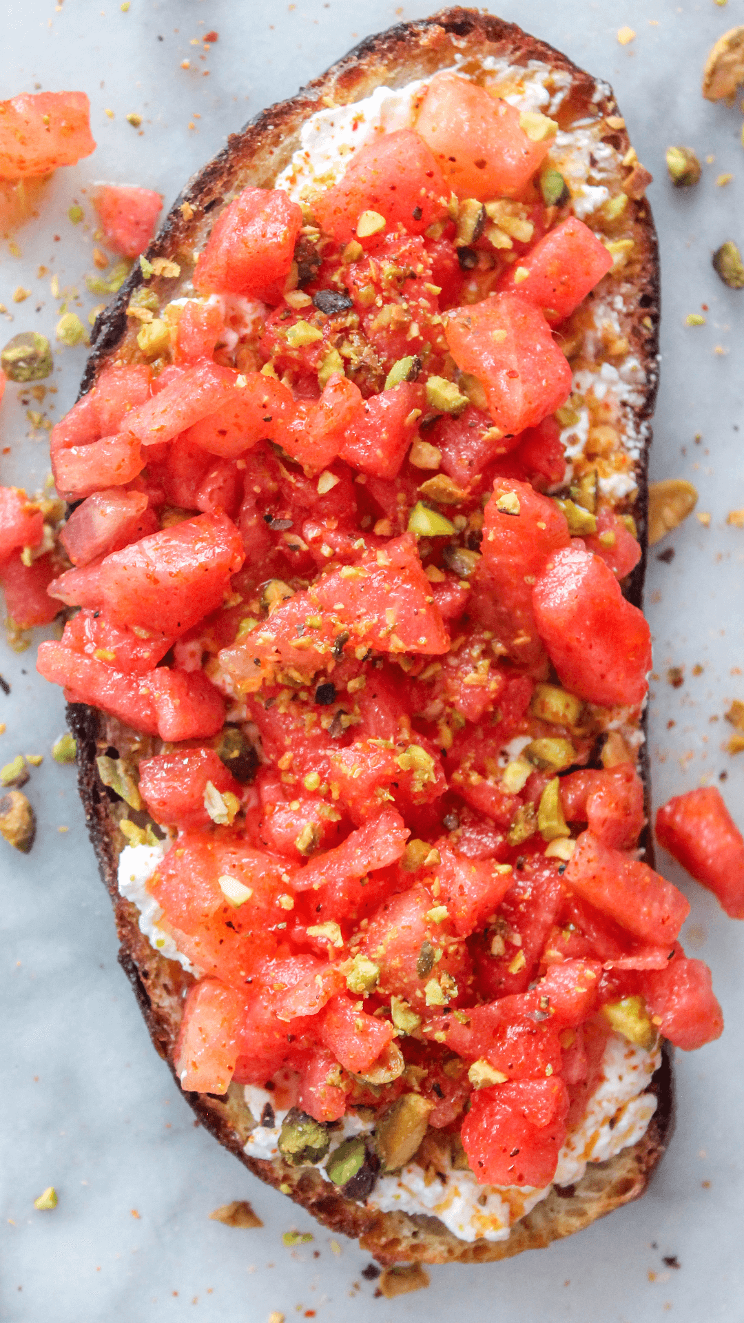 Watermelon Tajin Toast Bon Abbetit