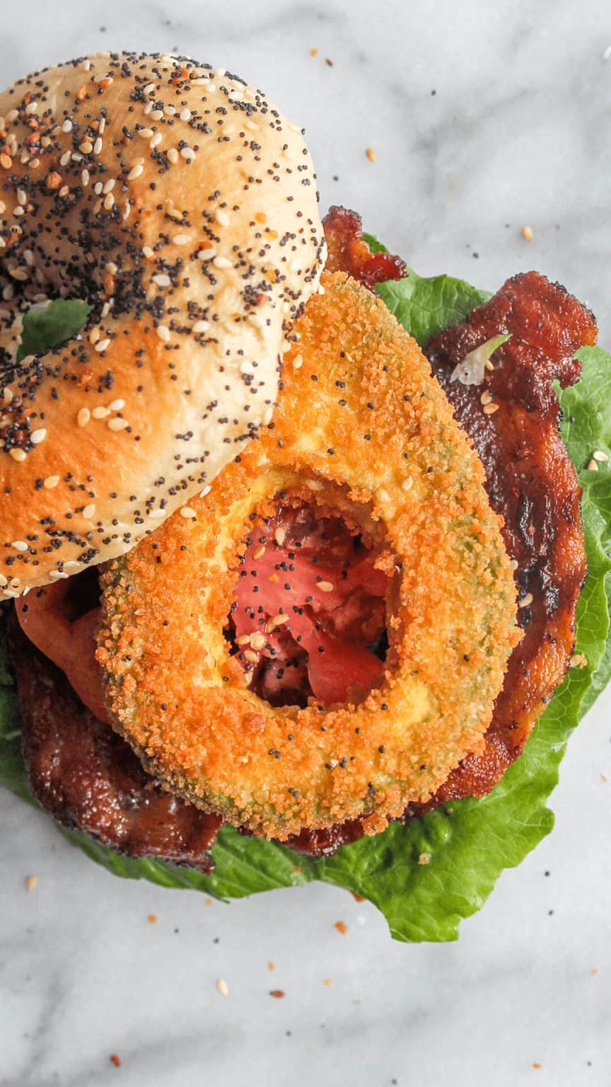 Fried Avocado BLT - bon abbetit