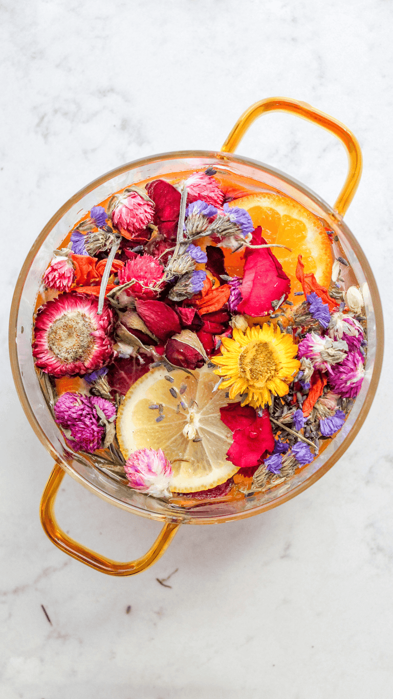 Edible Spring Simmer Pots - bon abbetit